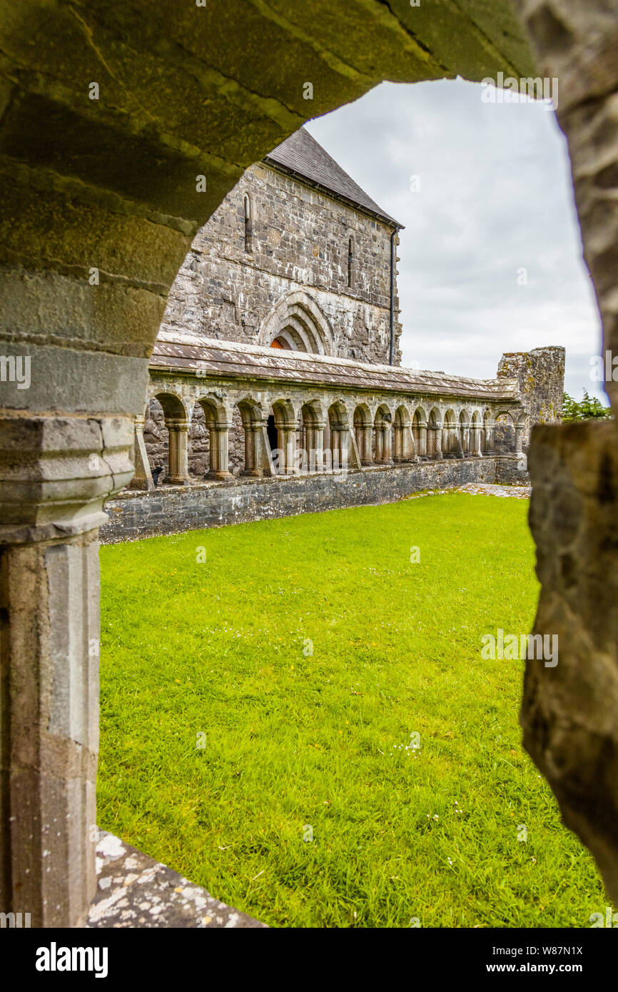 Ballintubber Abbey in the village of Ballintubber in County Mayo ...