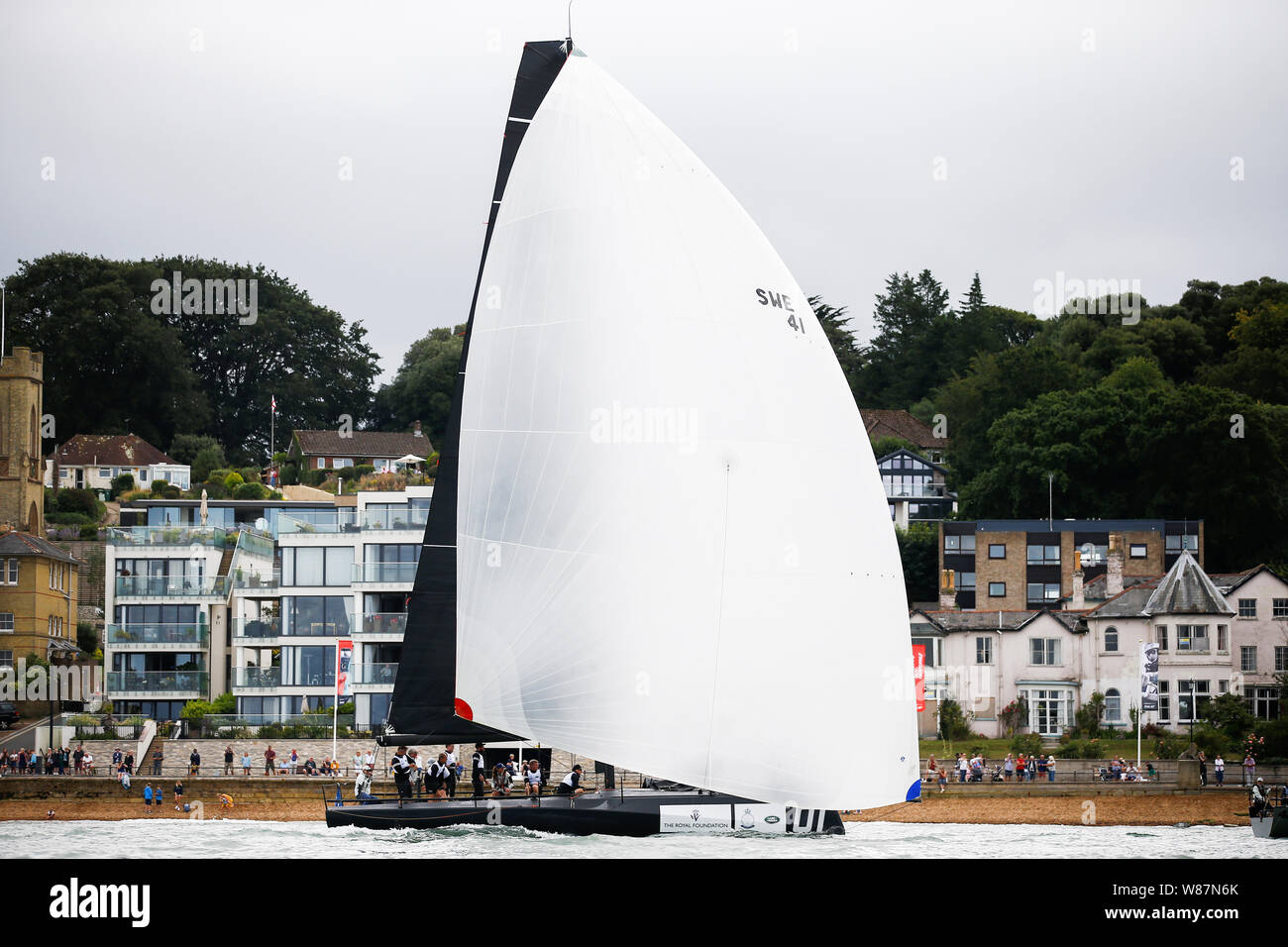 The Duchess of Cambridge on boat number 01 takes part in the King's Cup ...