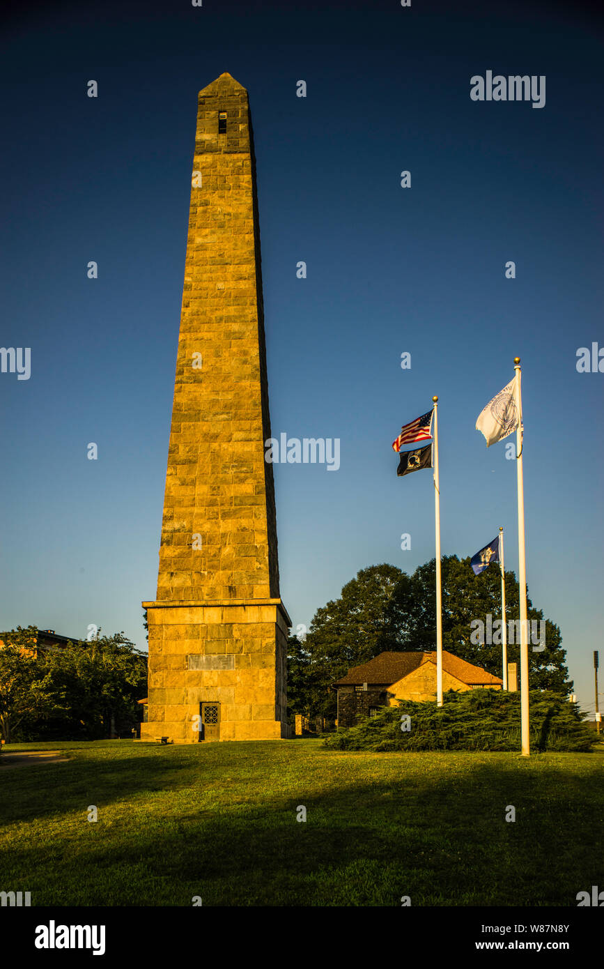 Groton Monument Groton, Connecticut, USA Stock Photo - Alamy