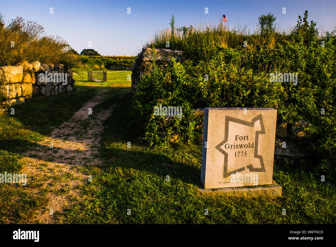Fort Griswold Groton, Connecticut, USA Stock Photo - Alamy