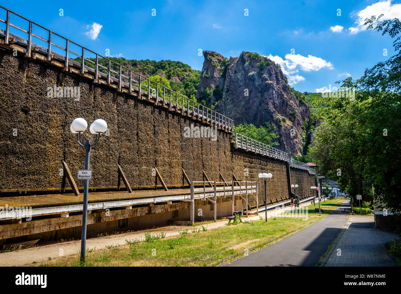 Rheingrafenstein, Bad Muenster am Stein Ebernburg, Germany Stock Photo ...