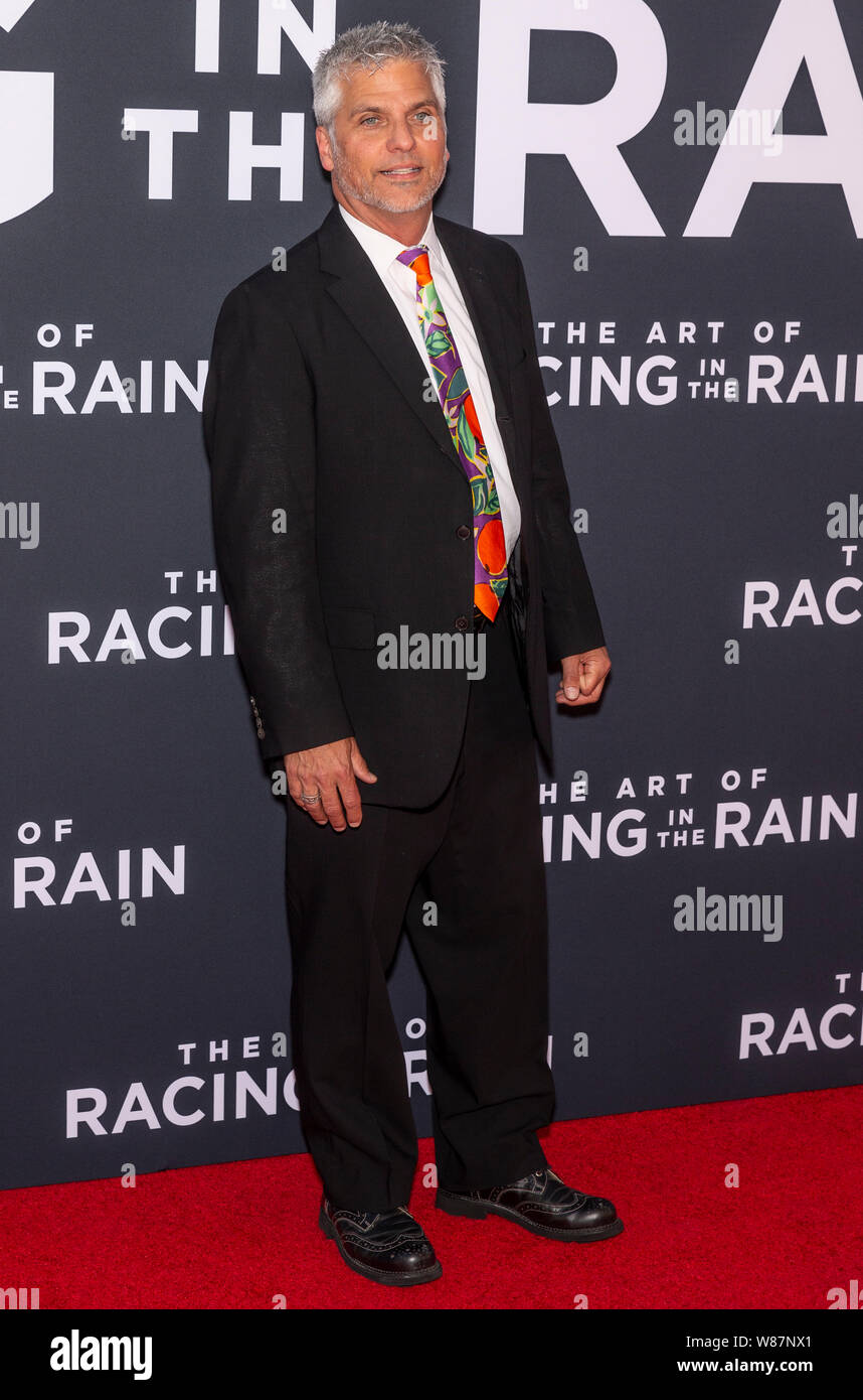 Los Angeles, CA - August 1, 2019: Garth Stein attends the premiere of ...