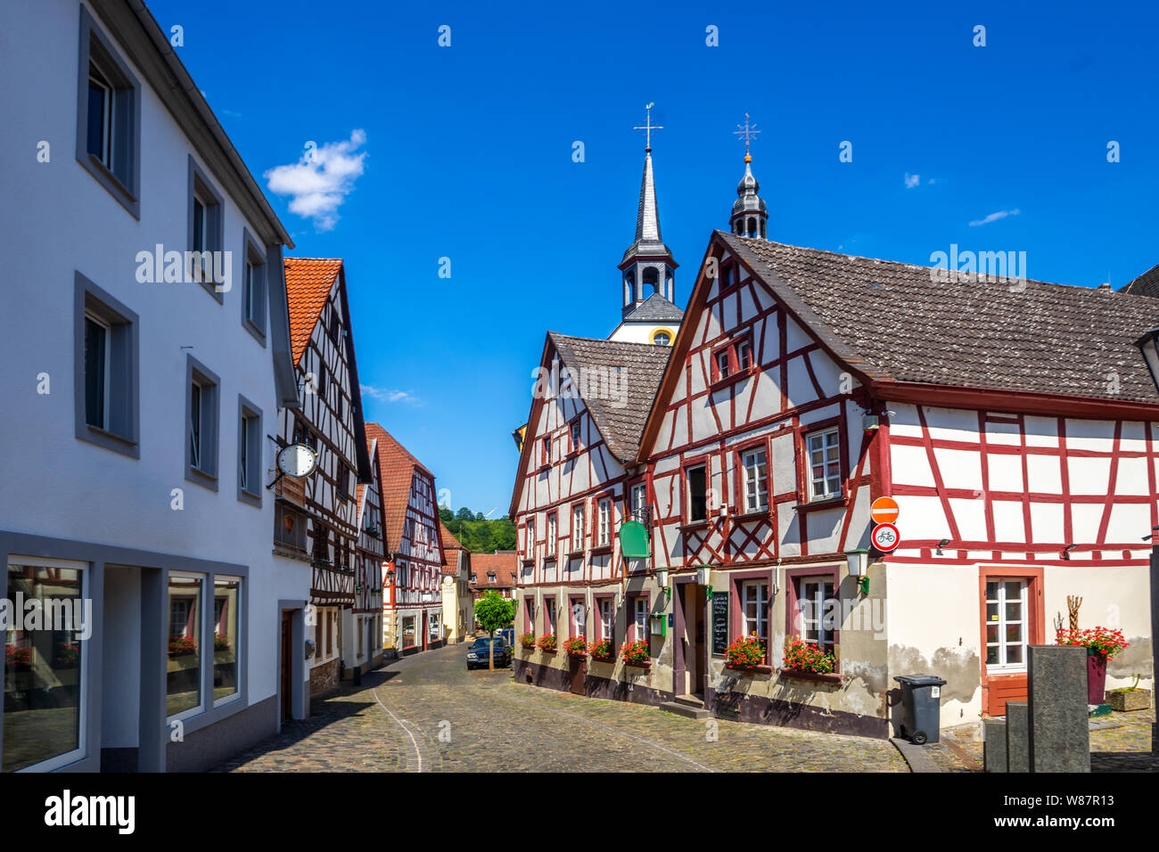 Historical City of Meisenheim, Germany Stock Photo - Alamy