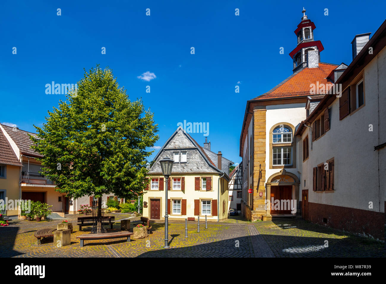 Historical City of Meisenheim, Germany Stock Photo - Alamy