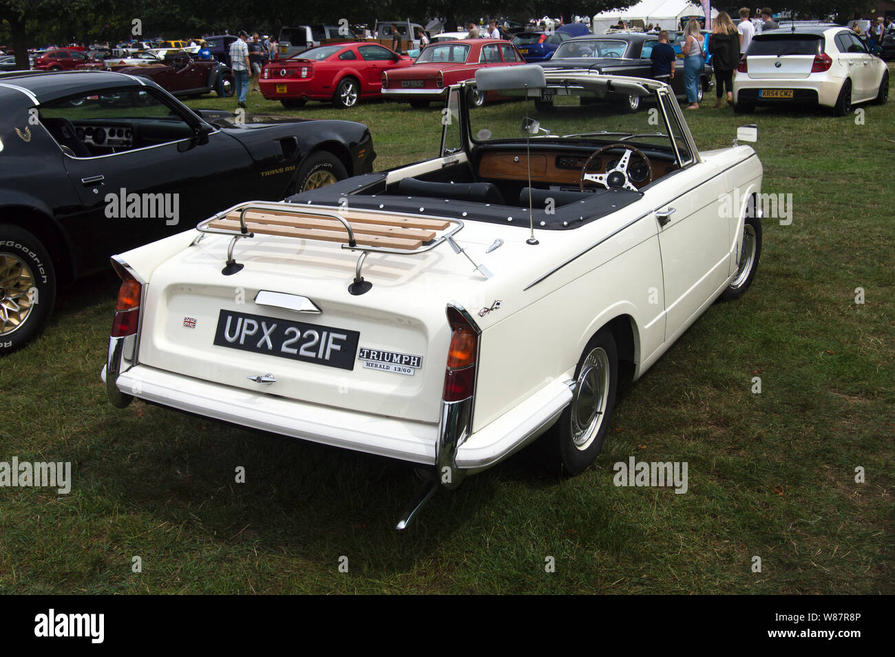 Triumph Herald convertible taken at the Festival of Wheels, at Trinity ...