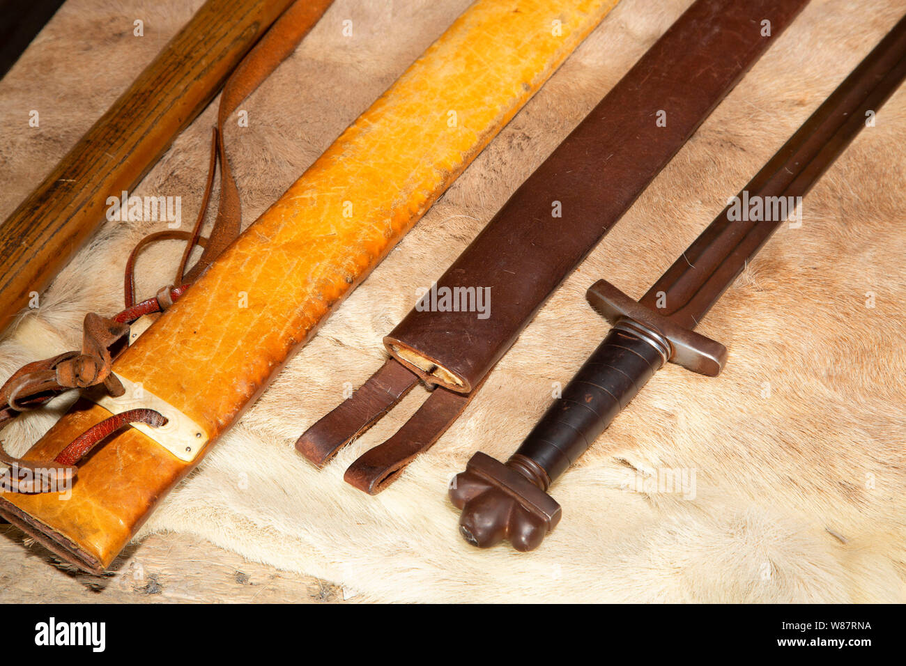 Historic swords hi-res stock photography and images - Alamy
