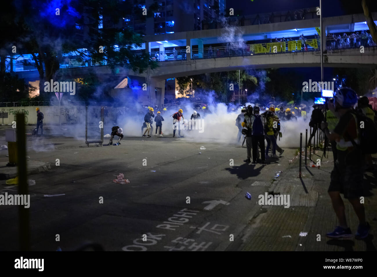Hong Kong - Aug 5, 2019: Largest strike in Hong Kong history on August ...