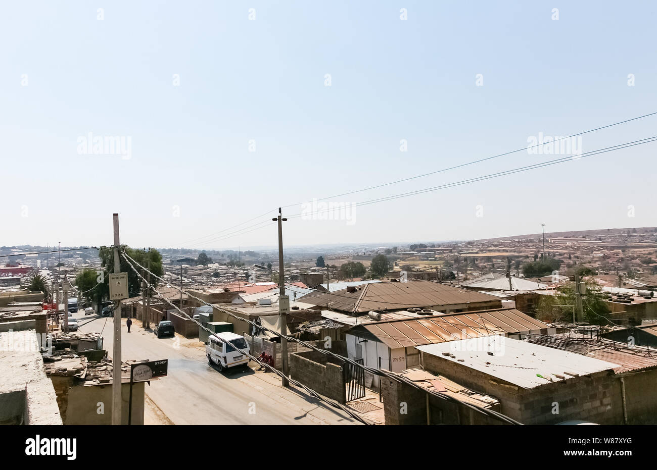Alexandra township aerial hi-res stock photography and images - Alamy