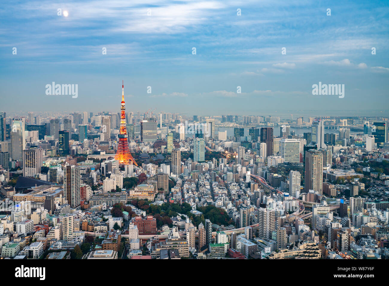 Tokyo Tower, Japan - communication and observation tower Stock Photo ...