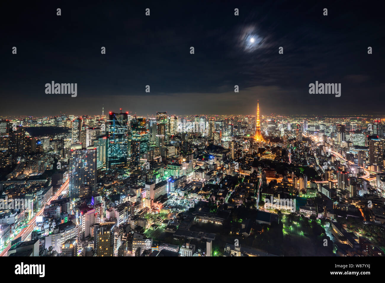 Tokyo Tower, Japan - communication and observation tower Stock Photo ...
