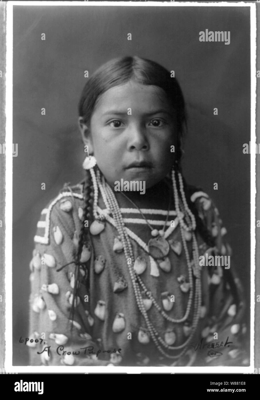 A Crow papoose Stock Photo - Alamy