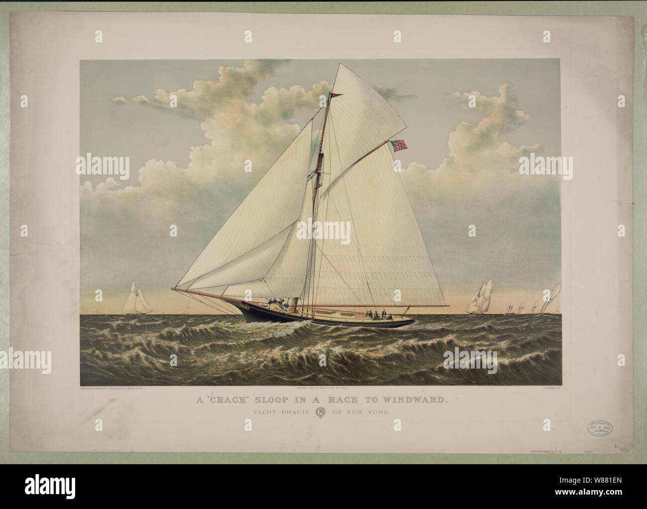 Sloop in hi-res stock photography and images - Alamy