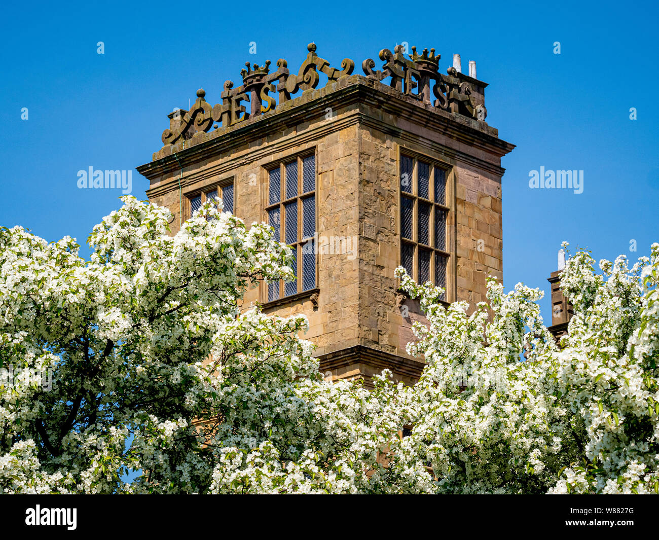 Hardwick Hall, Derbyshire, UK Stock Photo - Alamy