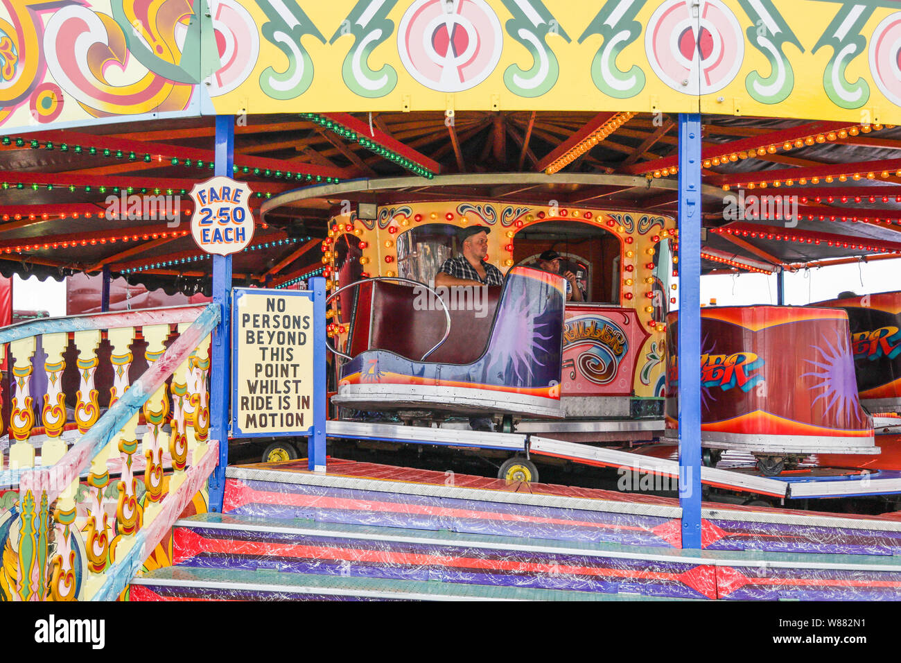 Spinning waltzers hi-res stock photography and images - Alamy