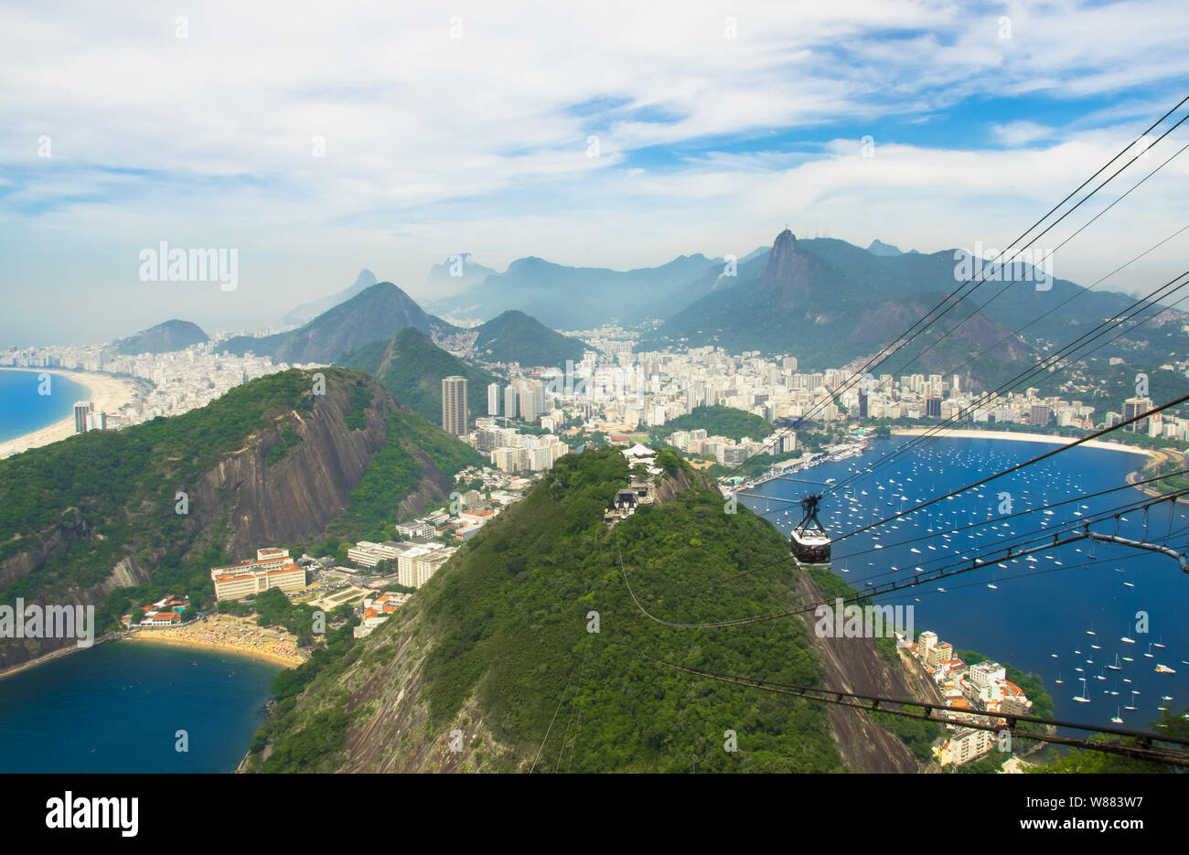 Rio De Janeiro, Brazil in the summer sun light Stock Photo - Alamy