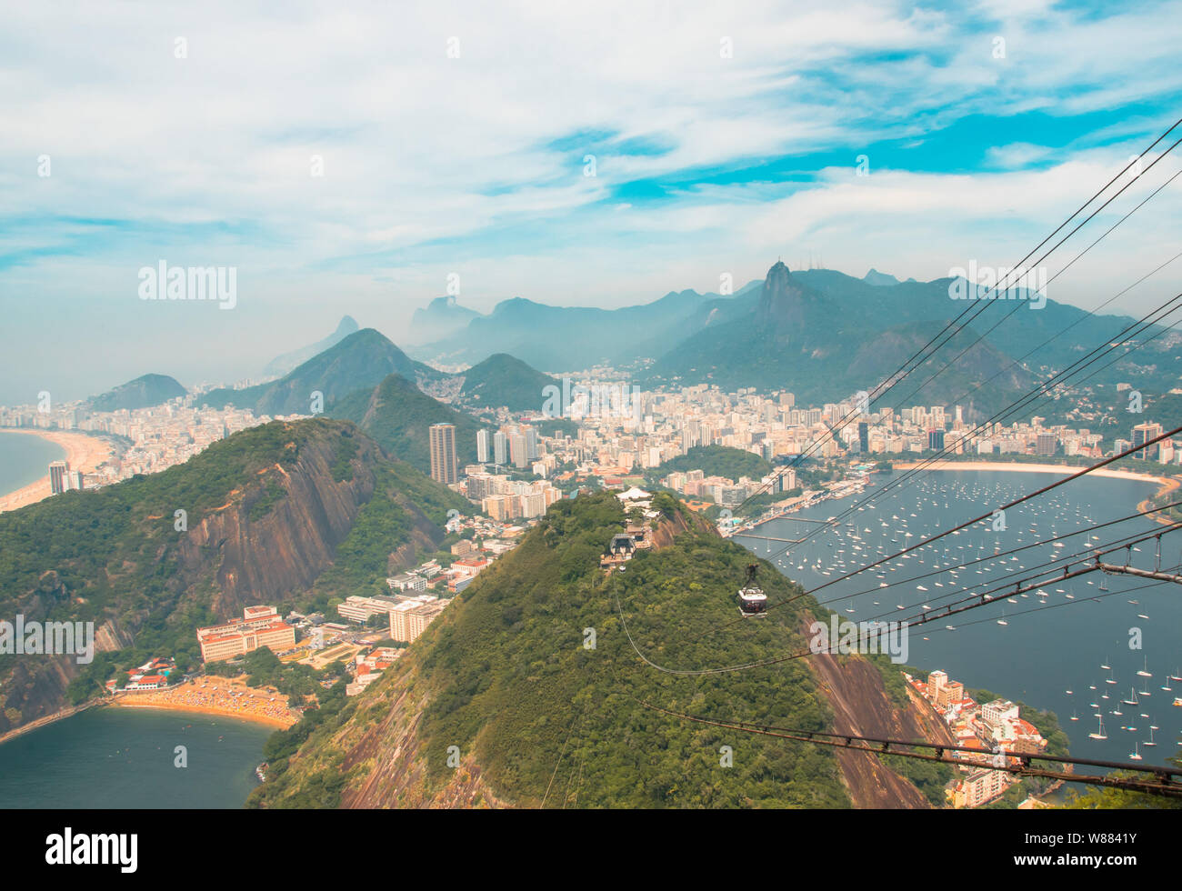 Rio De Janeiro, Brazil in the summer sun light Stock Photo - Alamy