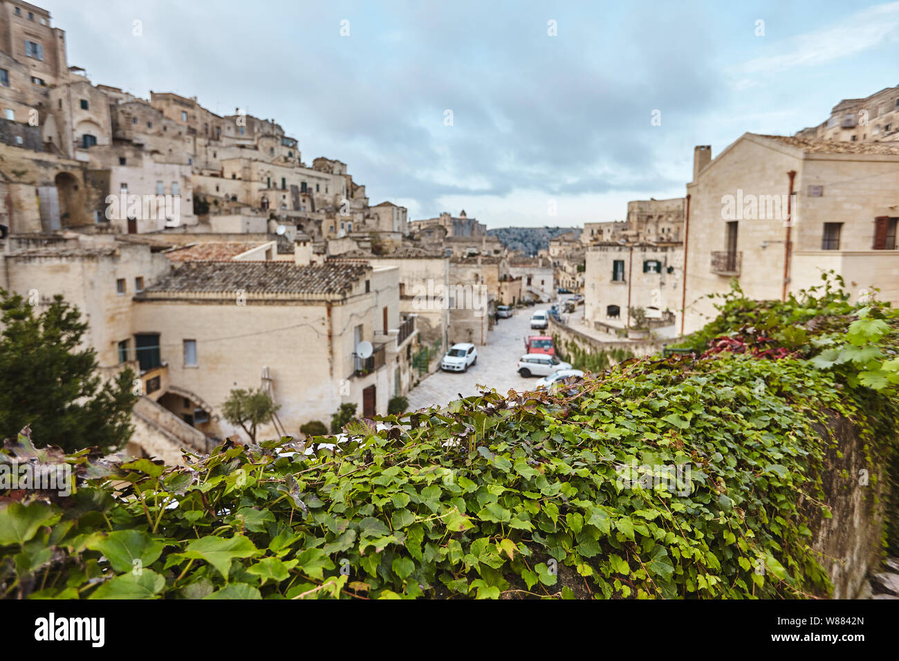 Breathtaking view of the ancient town of Matera, southern Italy Stock Photo - Alamy