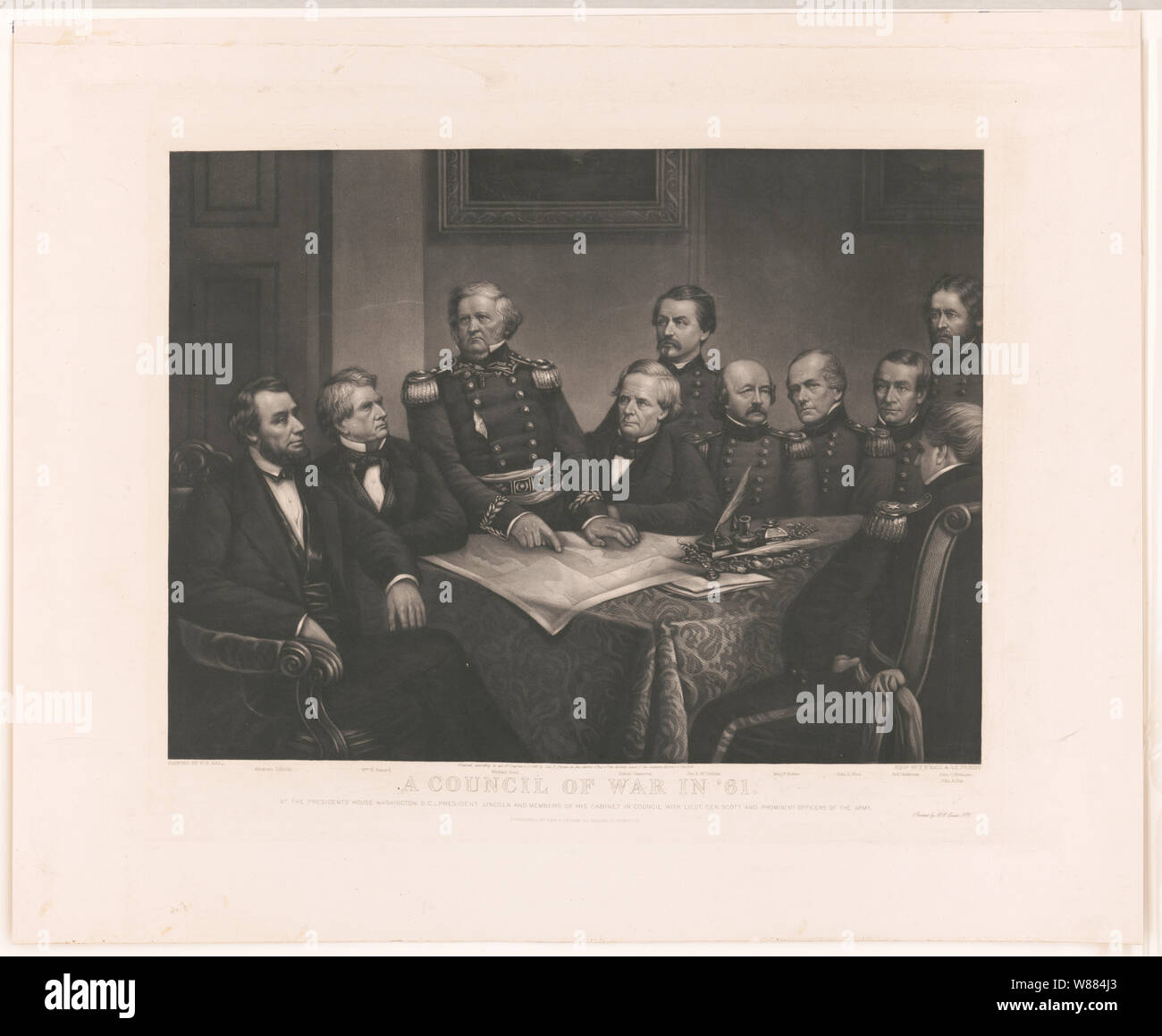 Council of war hi-res stock photography and images - Alamy