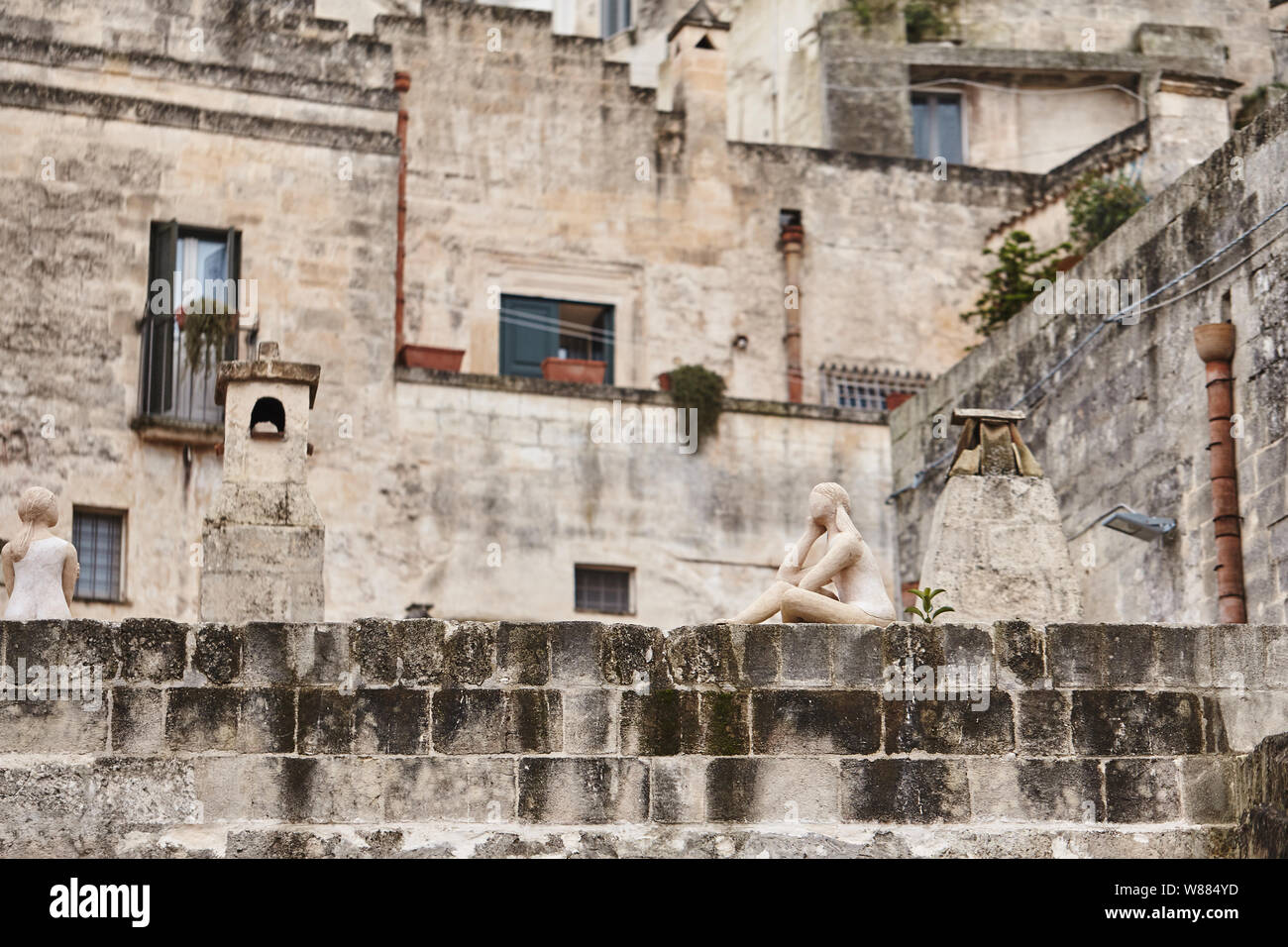Breathtaking view of the ancient town of Matera, southern Italy Stock Photo - Alamy