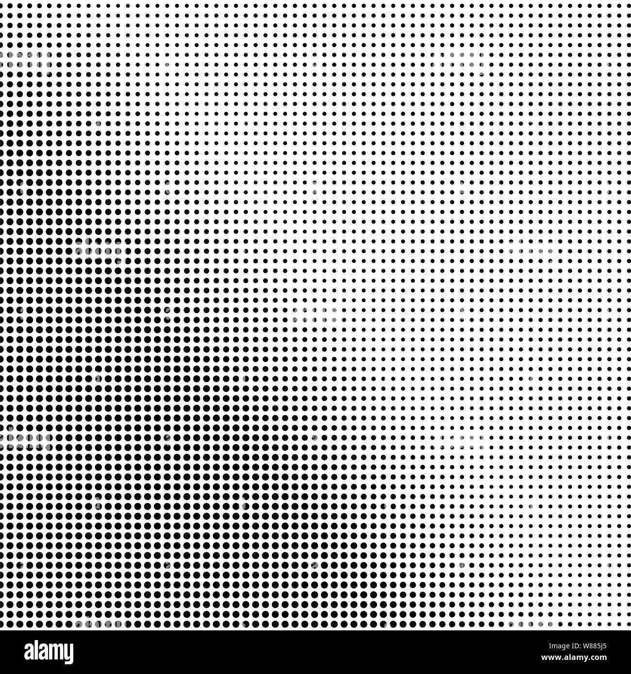Halftone Pattern. Set of Dots. Dotted Texture on White Background ...