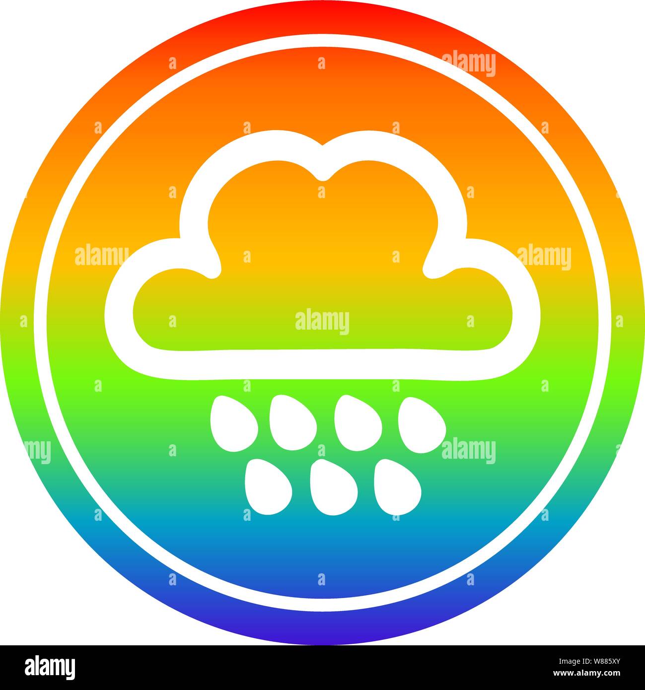 Circular rain Cut Out Stock Images & Pictures - Alamy