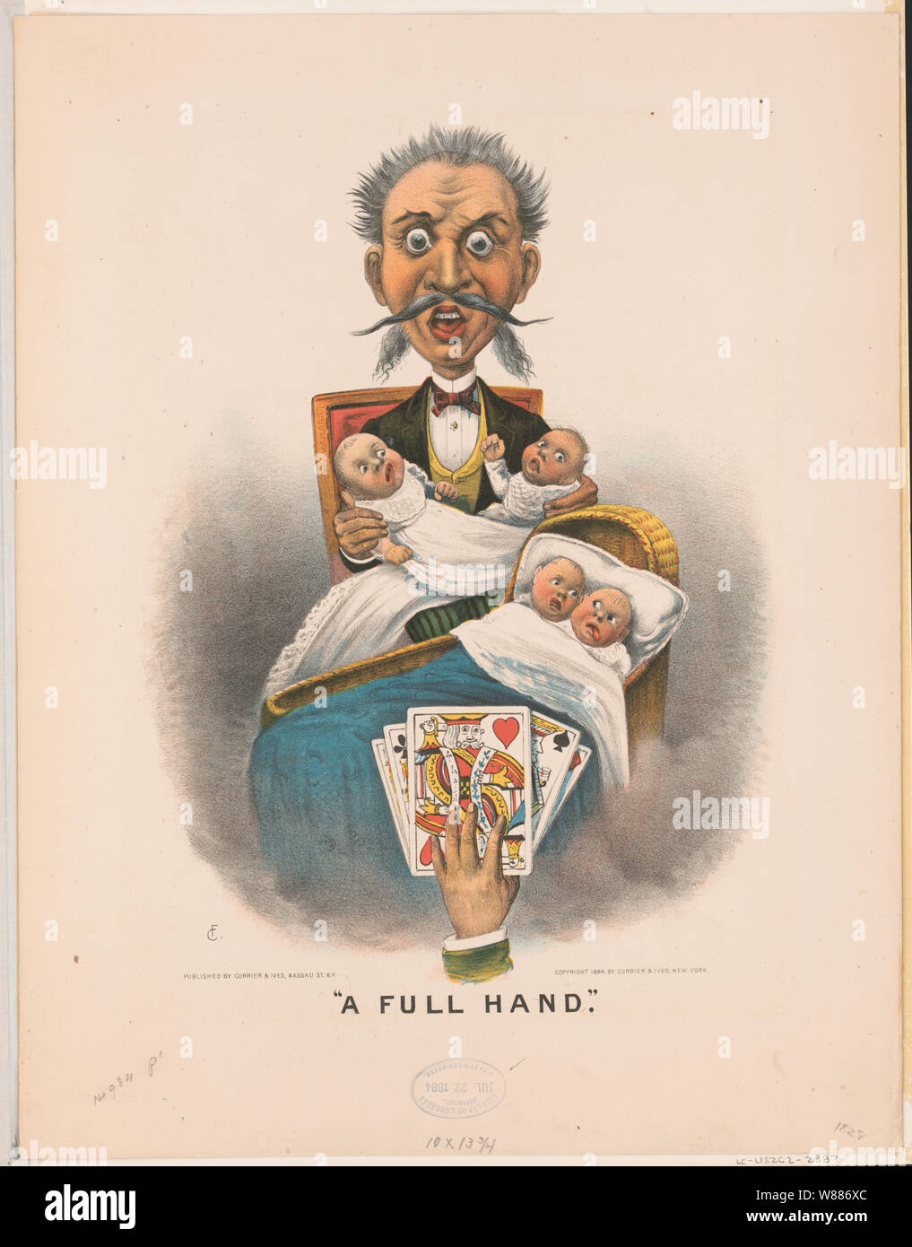 A full hand Stock Photo - Alamy