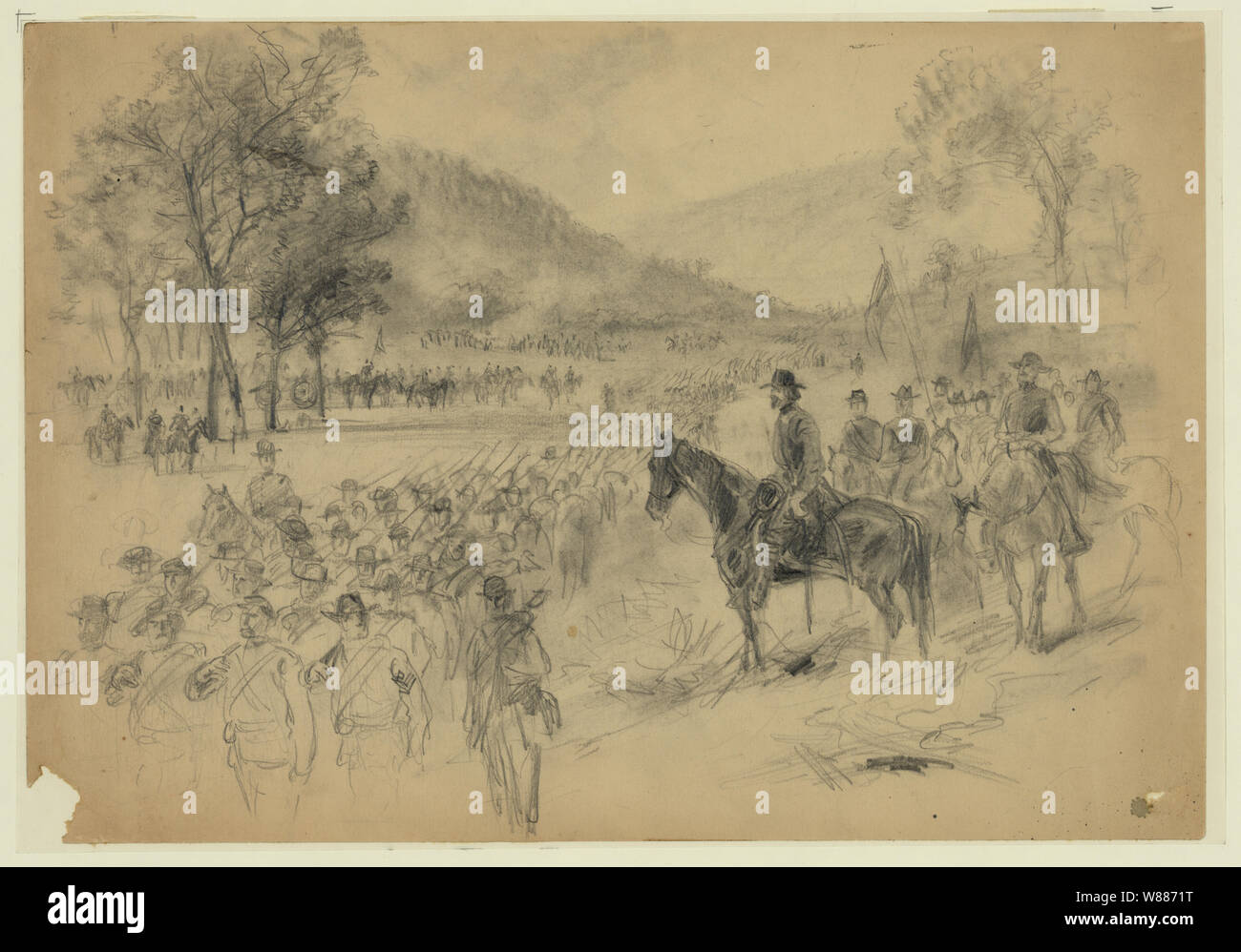 Reviewing troops hi-res stock photography and images - Alamy