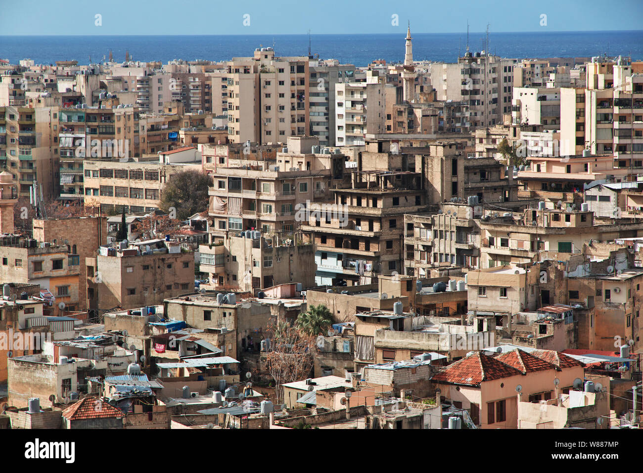 Tripoli, Lebanon - 02 Jan 2018. Tripoli city in Lebanon, Middle East ...