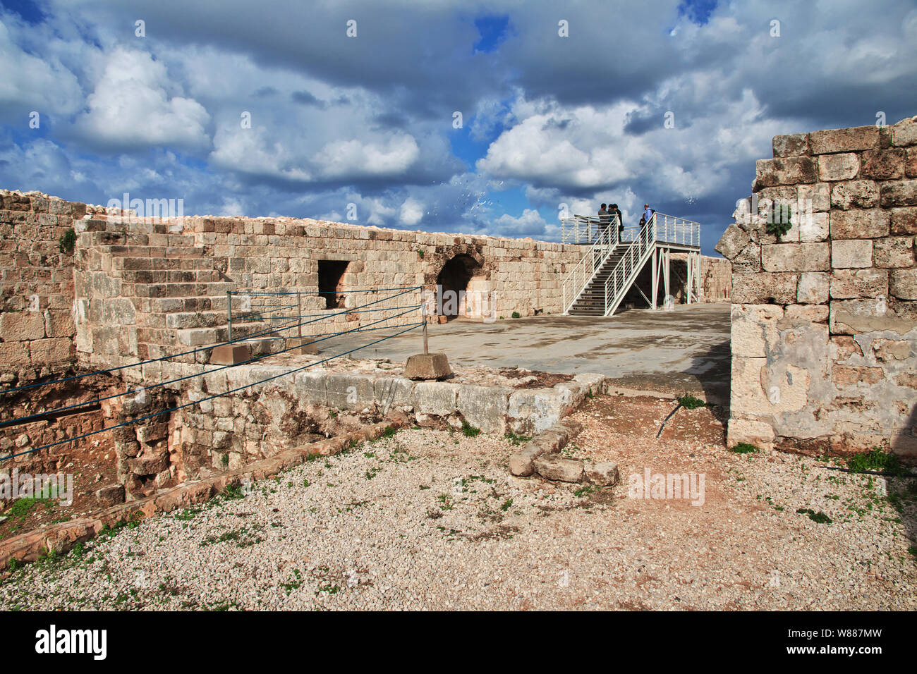 The citadel in center of Tripoli, Lebanon Stock Photo - Alamy