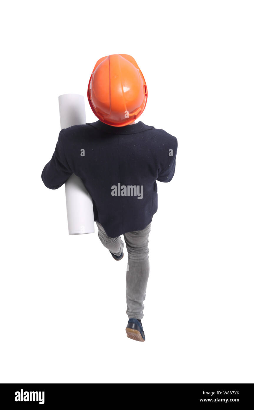 Hard hat top view isolated hi-res stock photography and images - Alamy