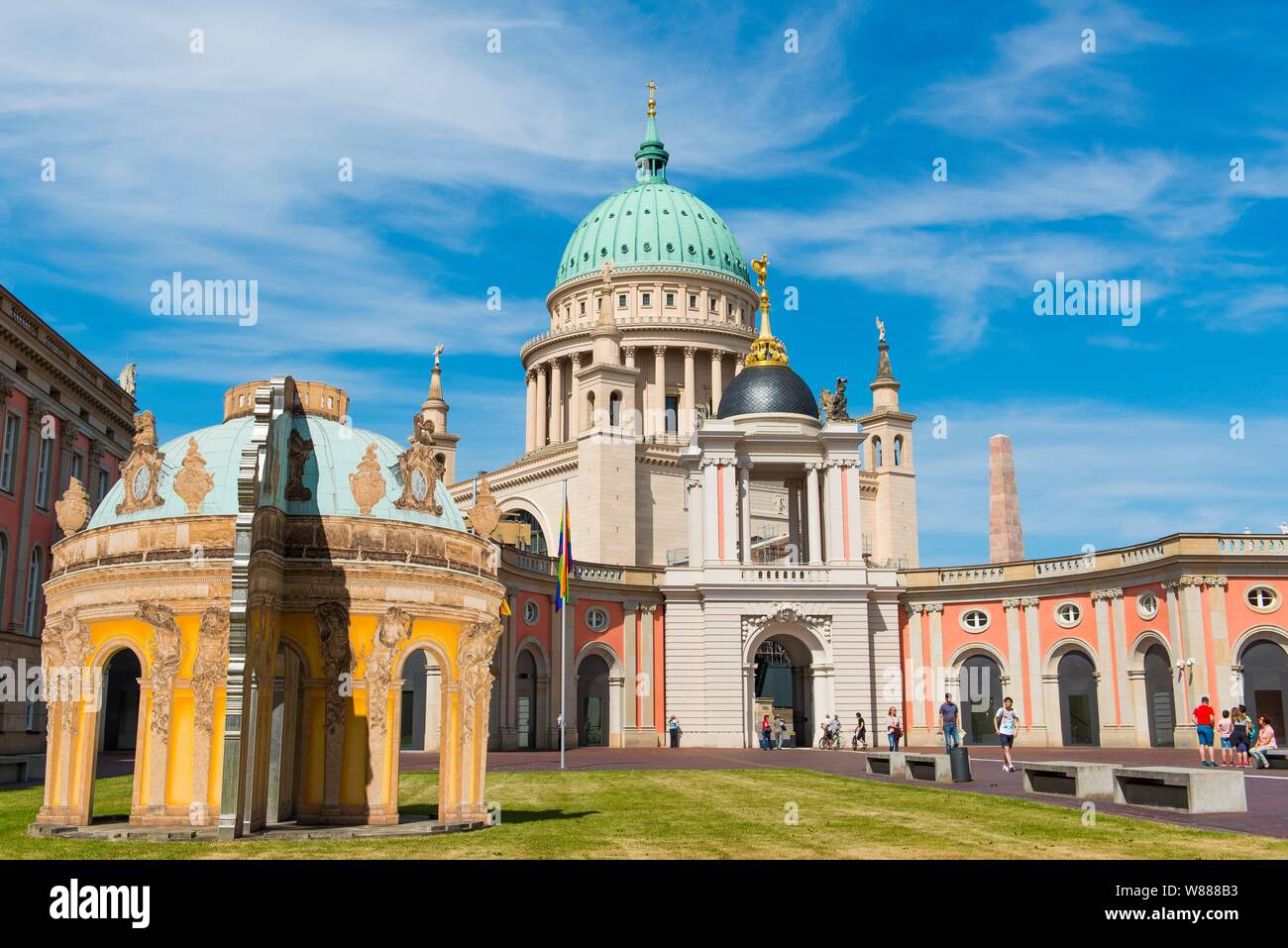 Reconstructed city castle hi-res stock photography and images - Alamy