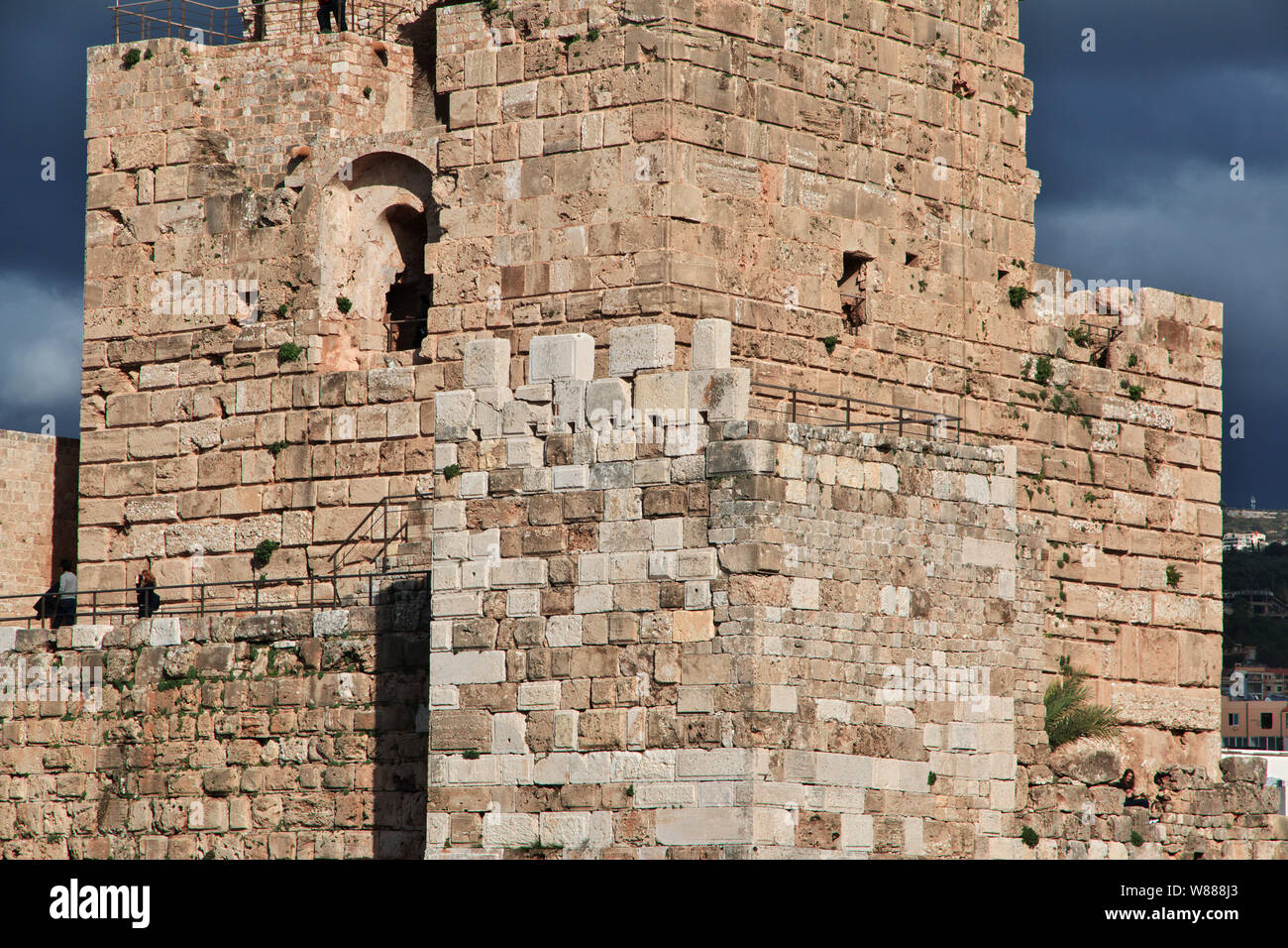 Ancient roman ruins in Byblos, Lebanon Stock Photo - Alamy