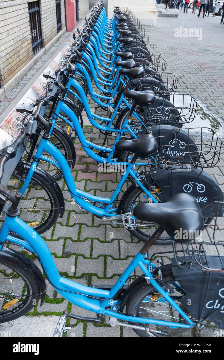 City rental bikes hi-res stock photography and images - Alamy