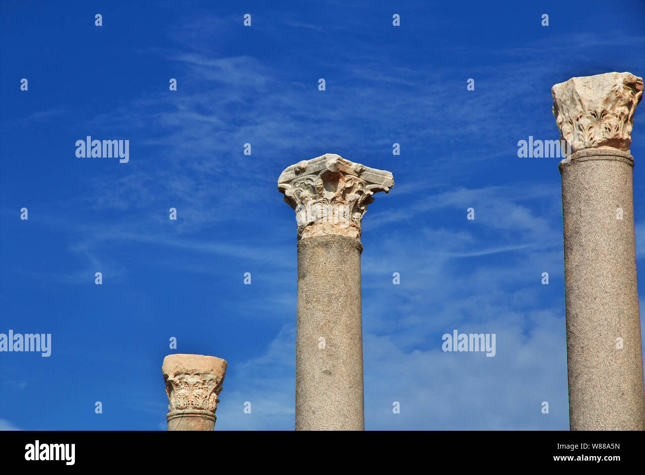 Roman ruins in Tyre (Sour), Lebanon Stock Photo - Alamy