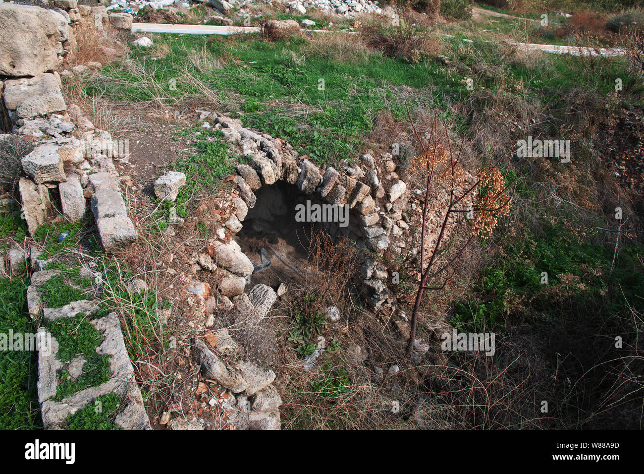 Roman ruins in Tyre (Sour), Lebanon Stock Photo - Alamy
