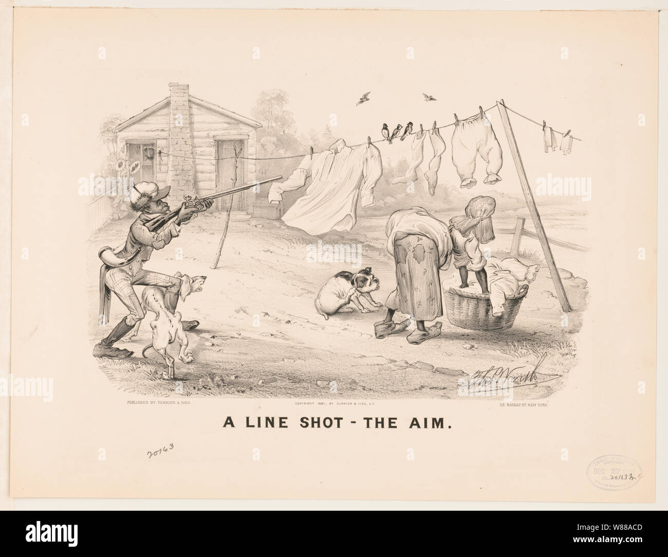 A line shot--the aim Stock Photo - Alamy