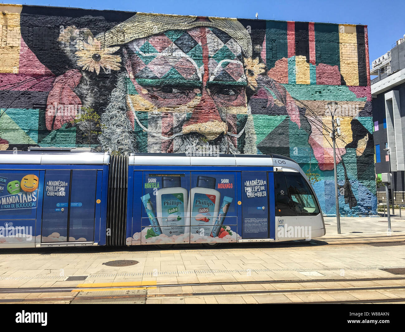 ETHNICITY, MURAL RIO DE JANEIRO Stock Photo - Alamy