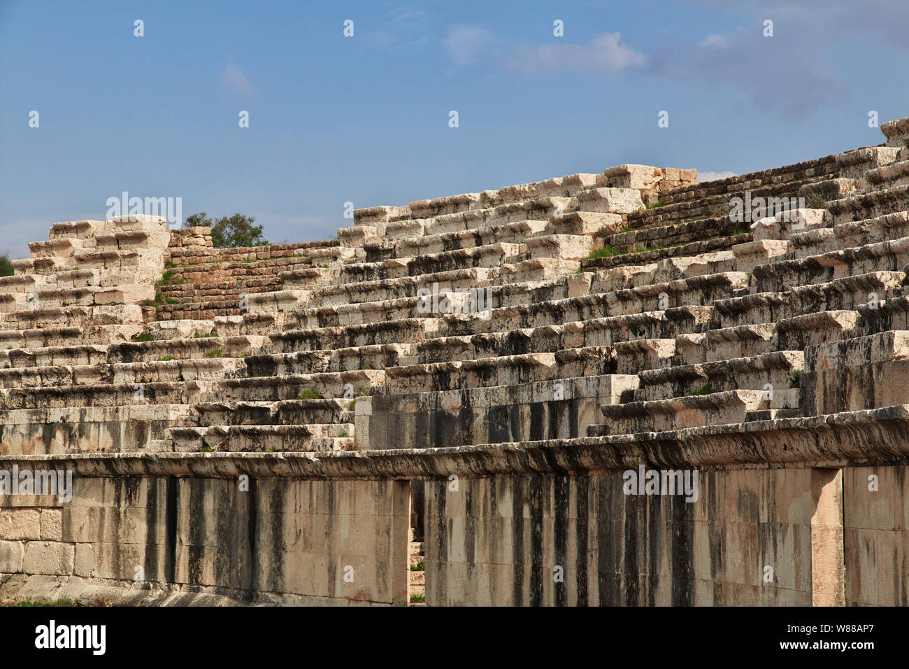 Roman ruins in Tyre (Sour), Lebanon Stock Photo - Alamy