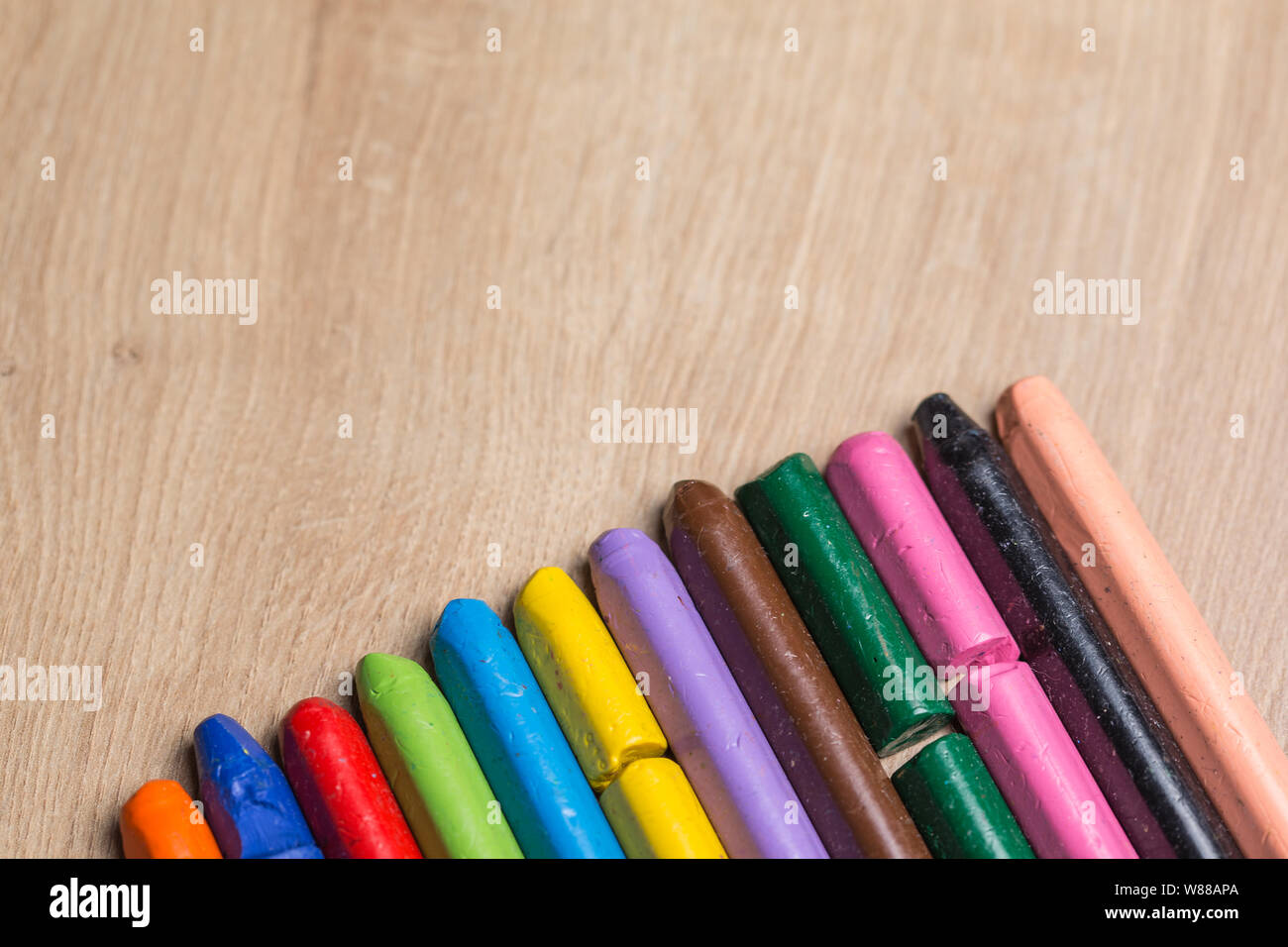 Different colors in a row hi-res stock photography and images - Alamy