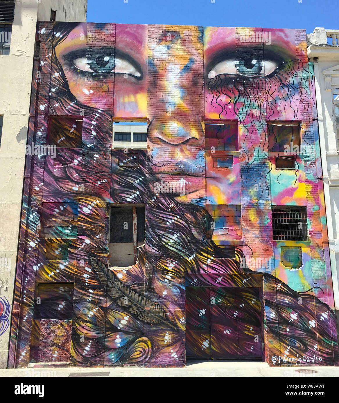 STREET ART IN GAMBOA, RIO DE JANEIRO Stock Photo - Alamy