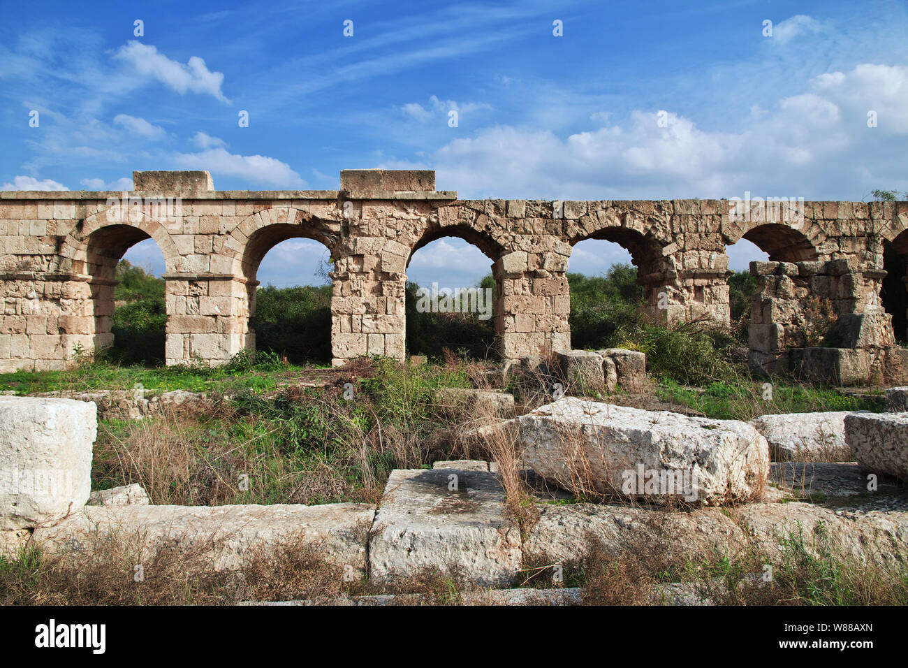 Roman ruins in Tyre (Sour), Lebanon Stock Photo - Alamy