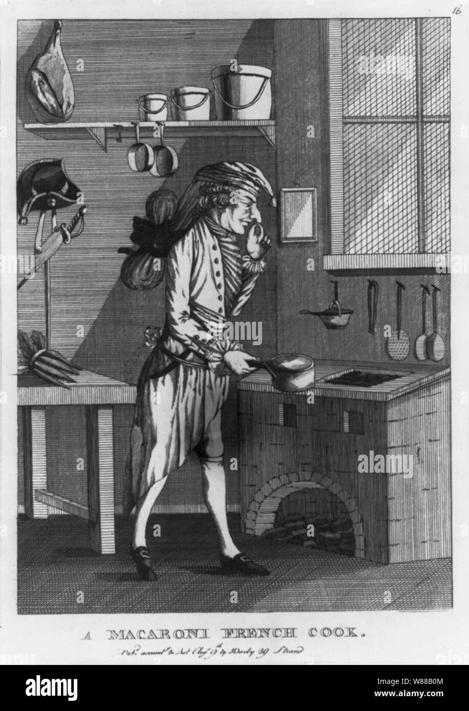 Food dish meal cook Black and White Stock Photos & Images - Alamy