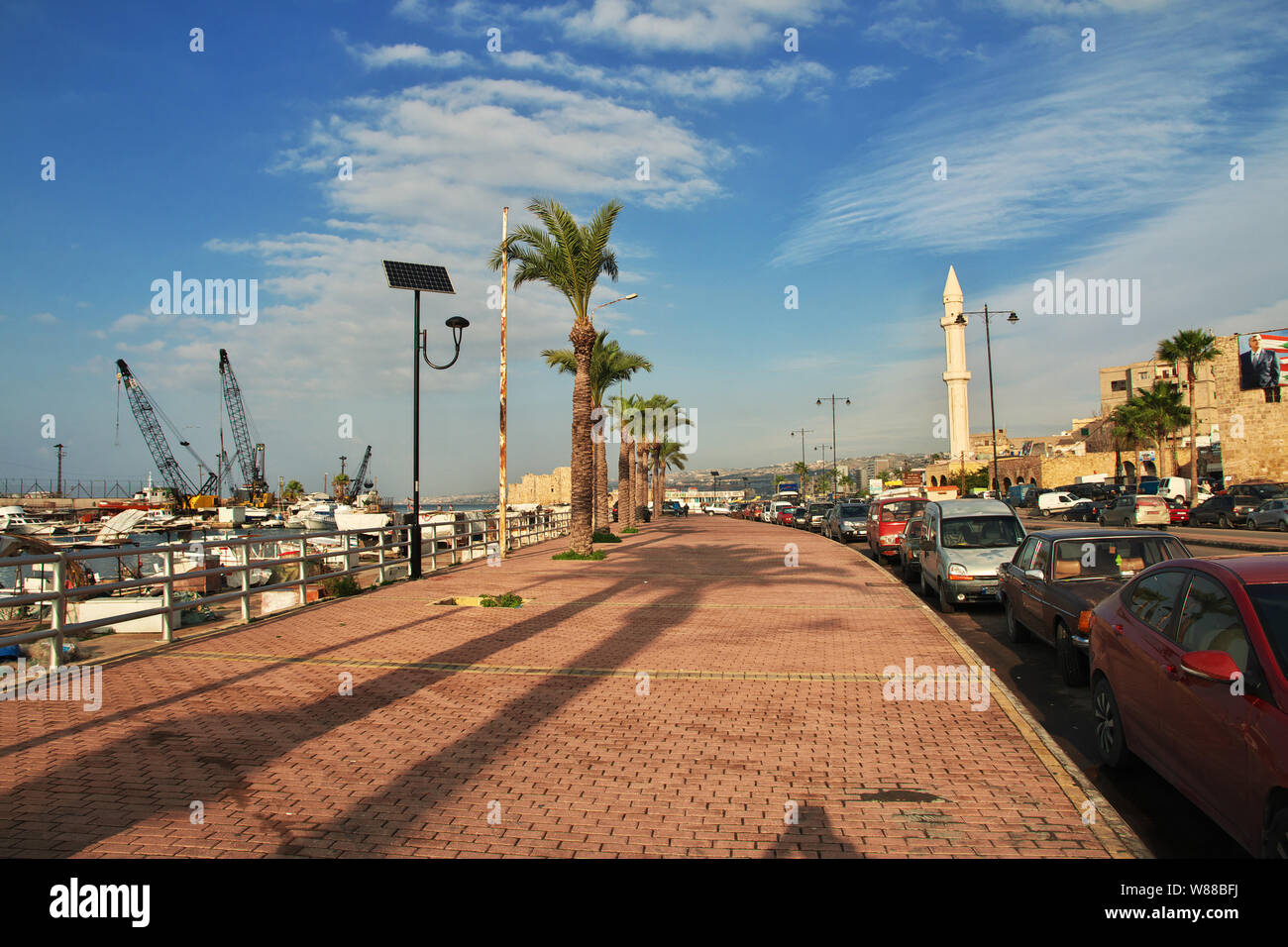 The waterfront in Sidon ( Sayda ), Lebanon Stock Photo - Alamy