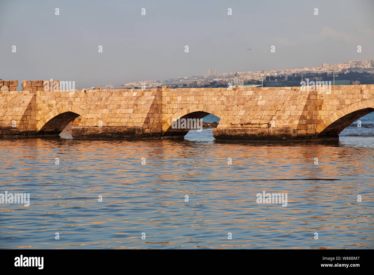 The fortress in Sidon ( Sayda ), Lebanon Stock Photo - Alamy