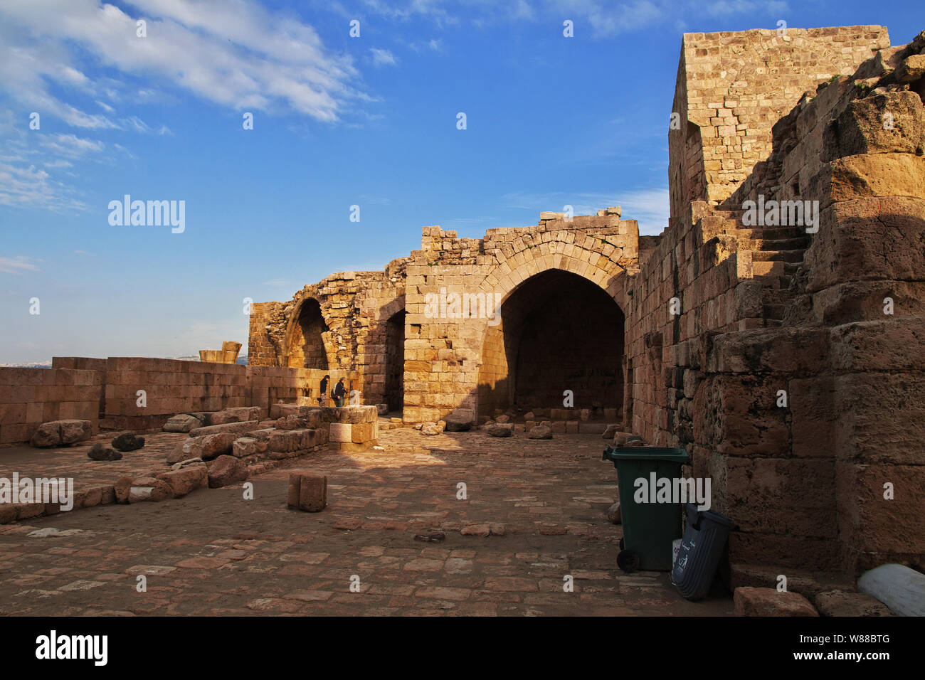 The fortress in Sidon ( Sayda ), Lebanon Stock Photo - Alamy