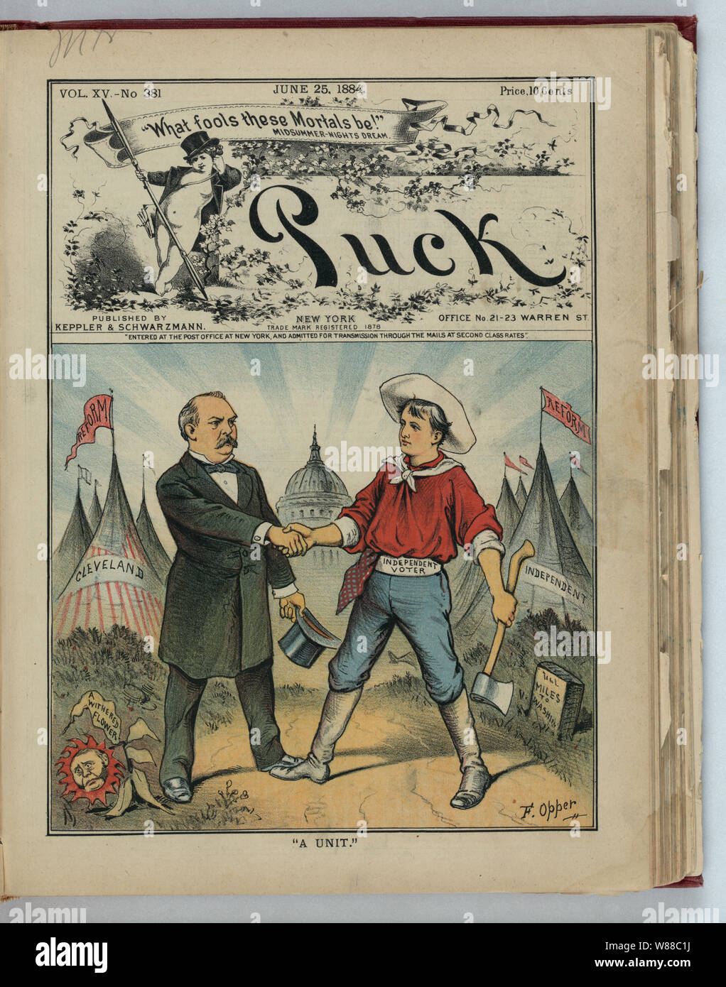 A unit / F. Opper Stock Photo - Alamy