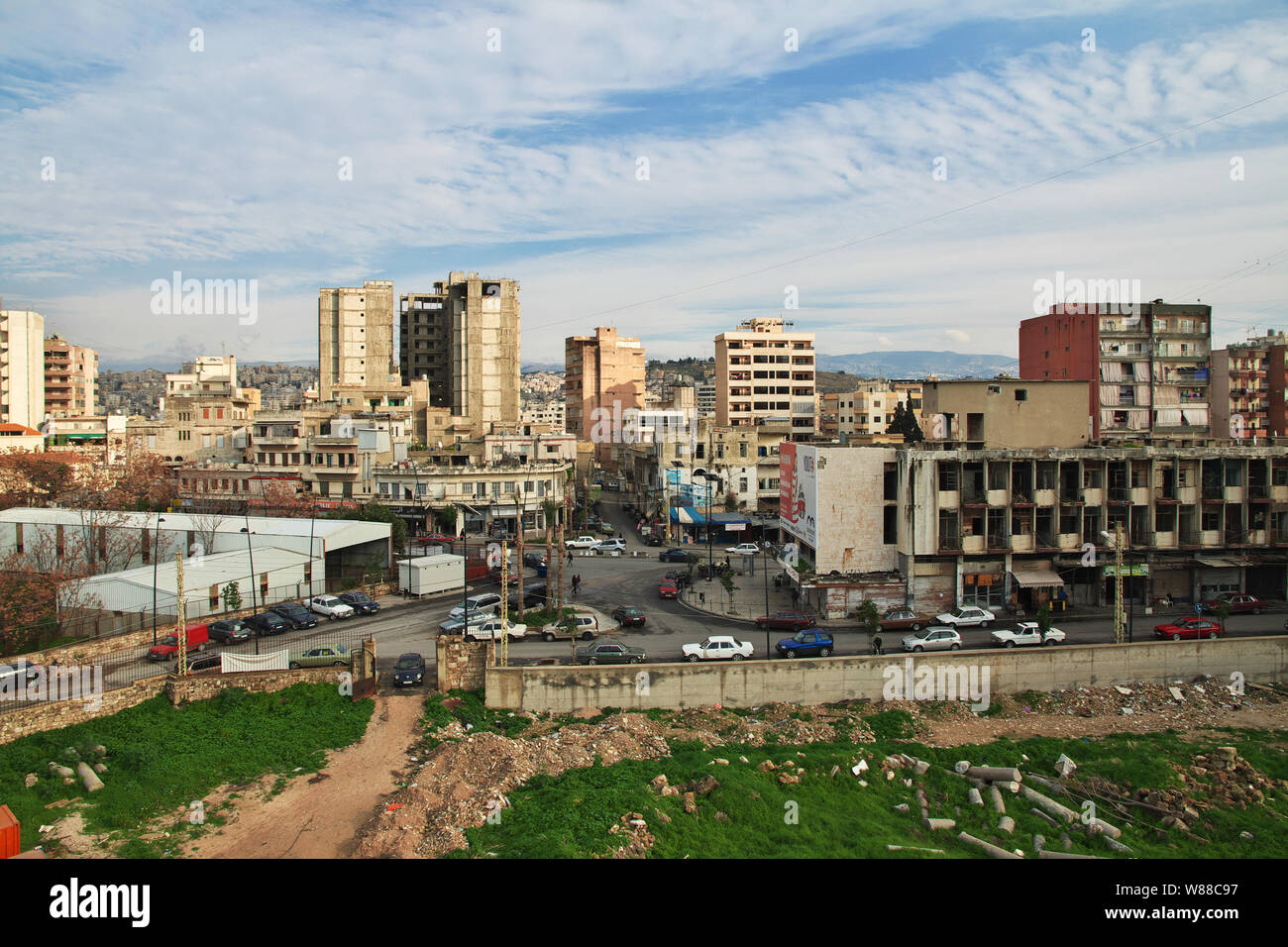 Sayda cityscape hi-res stock photography and images - Alamy