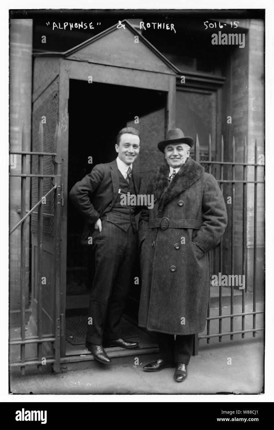 Alphonse & Rothier Stock Photo - Alamy