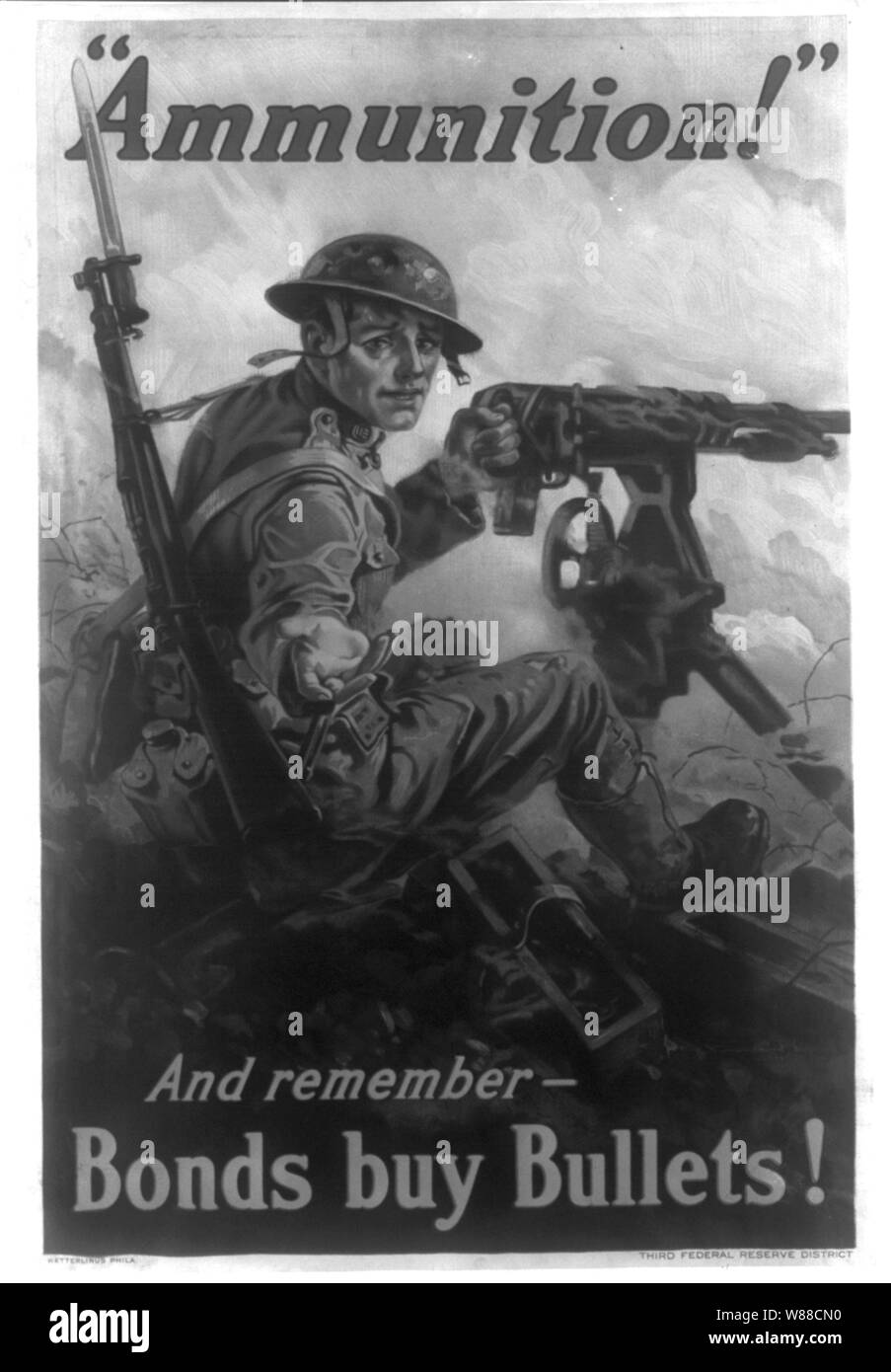 Ammunition! And remember - bonds buy bullets! Stock Photo - Alamy