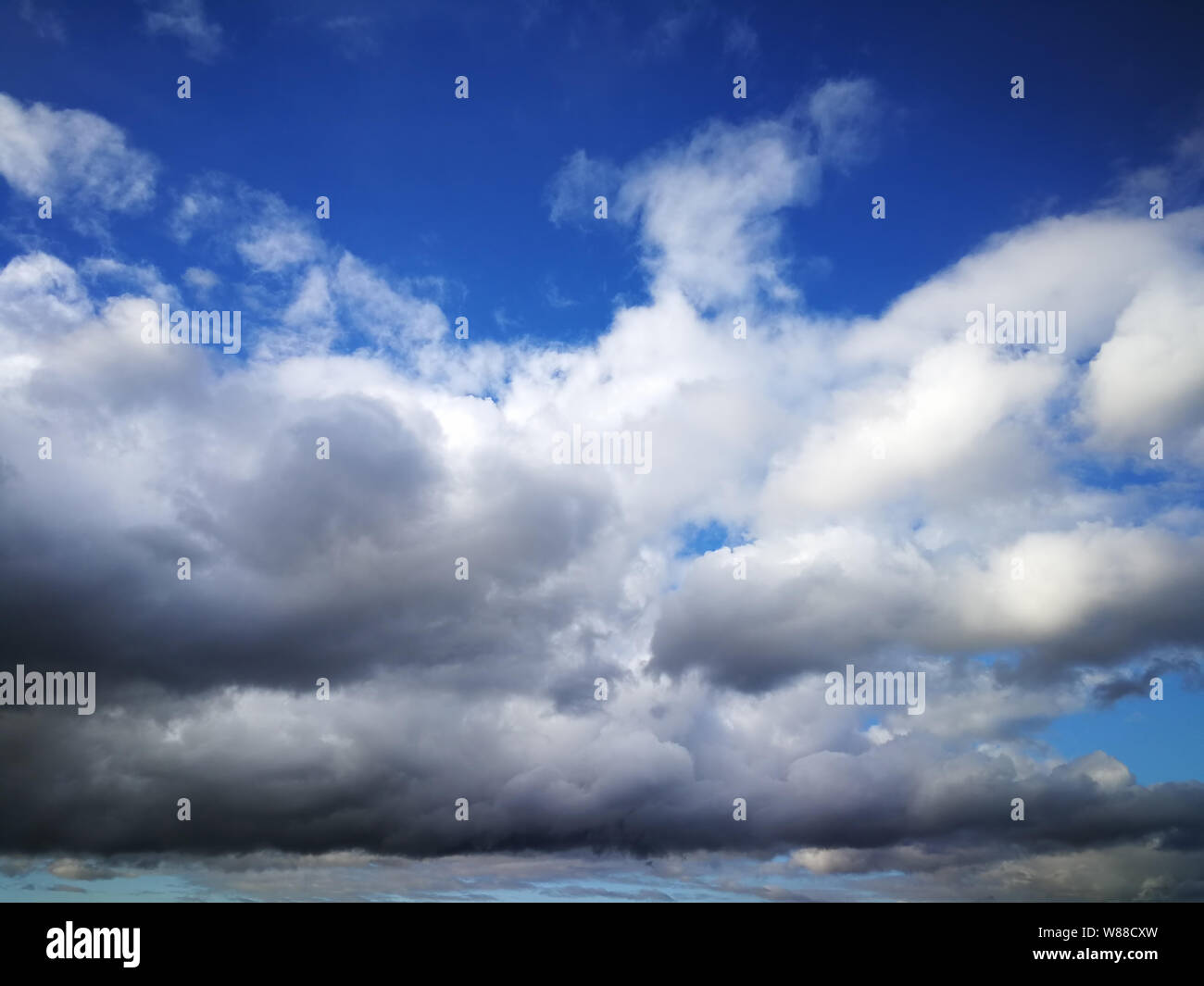 Spring rain clouds Stock Photo - Alamy